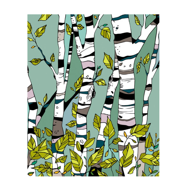 Blue Birch prints – Alaska Salt Co.