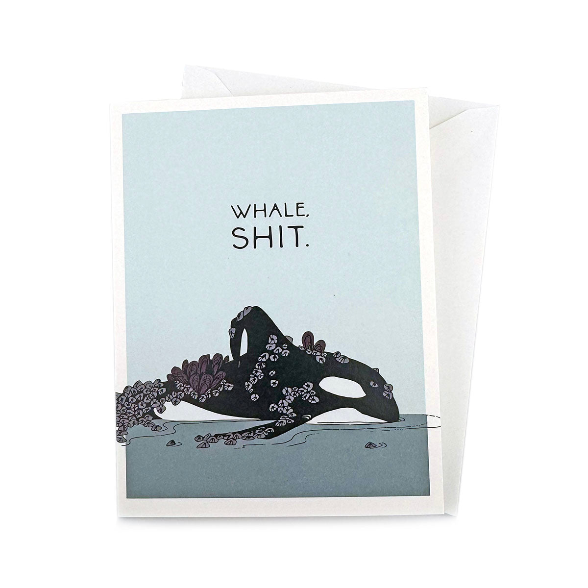 'Whale, Shit.' card – Alaska Salt Co.