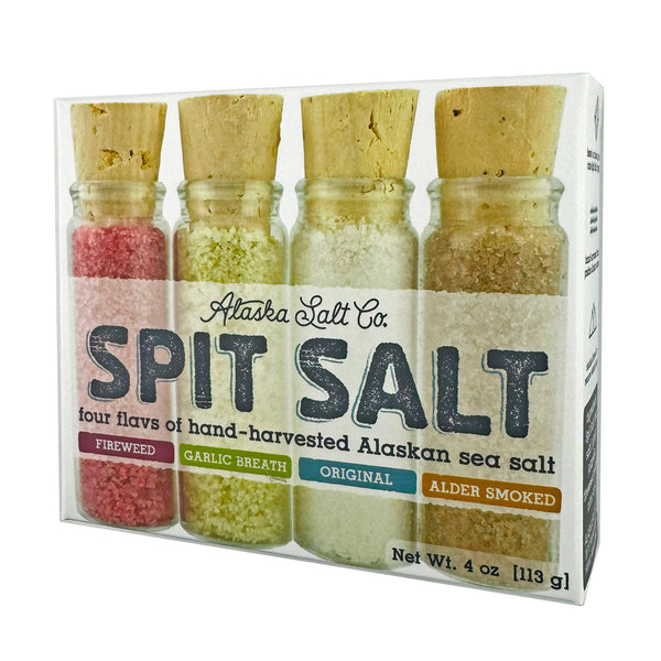 Spit Salt Sampler | Wildly Unrefined Sea Salt – Alaska Salt Co.