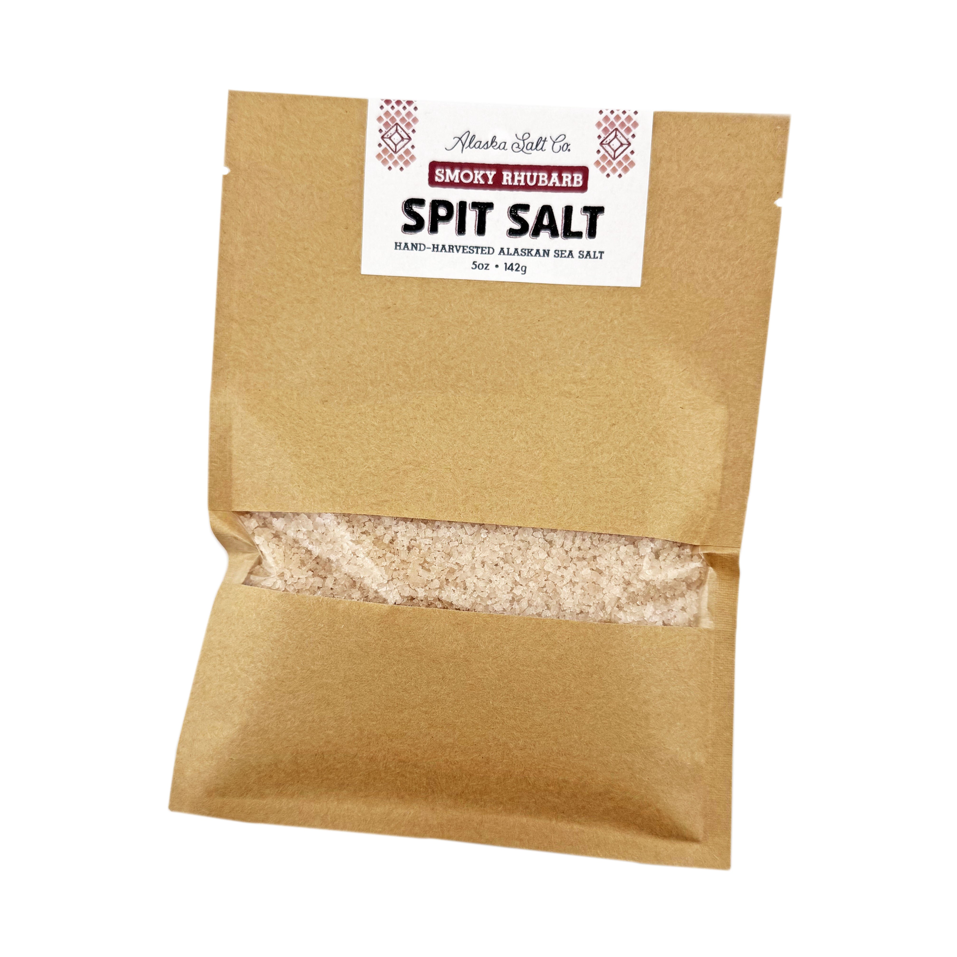 Smoky Rhubarb Spit Salt – Alaska Salt Co.