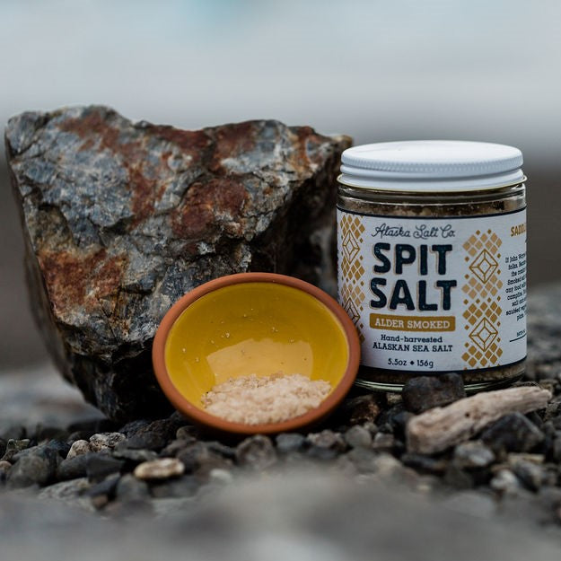 Alder Smoked Spit Salt – Alaska Salt Co.